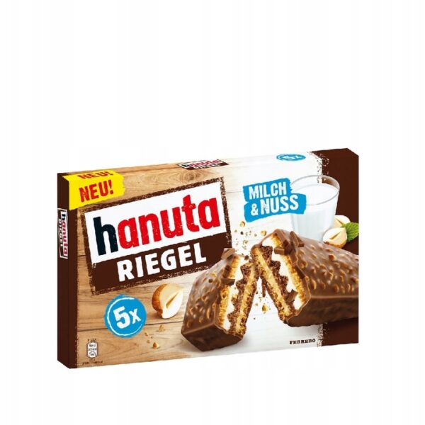 Baton Ferrero Hanuta Riegel 5x34,5g - Sklep niemiecki Solec